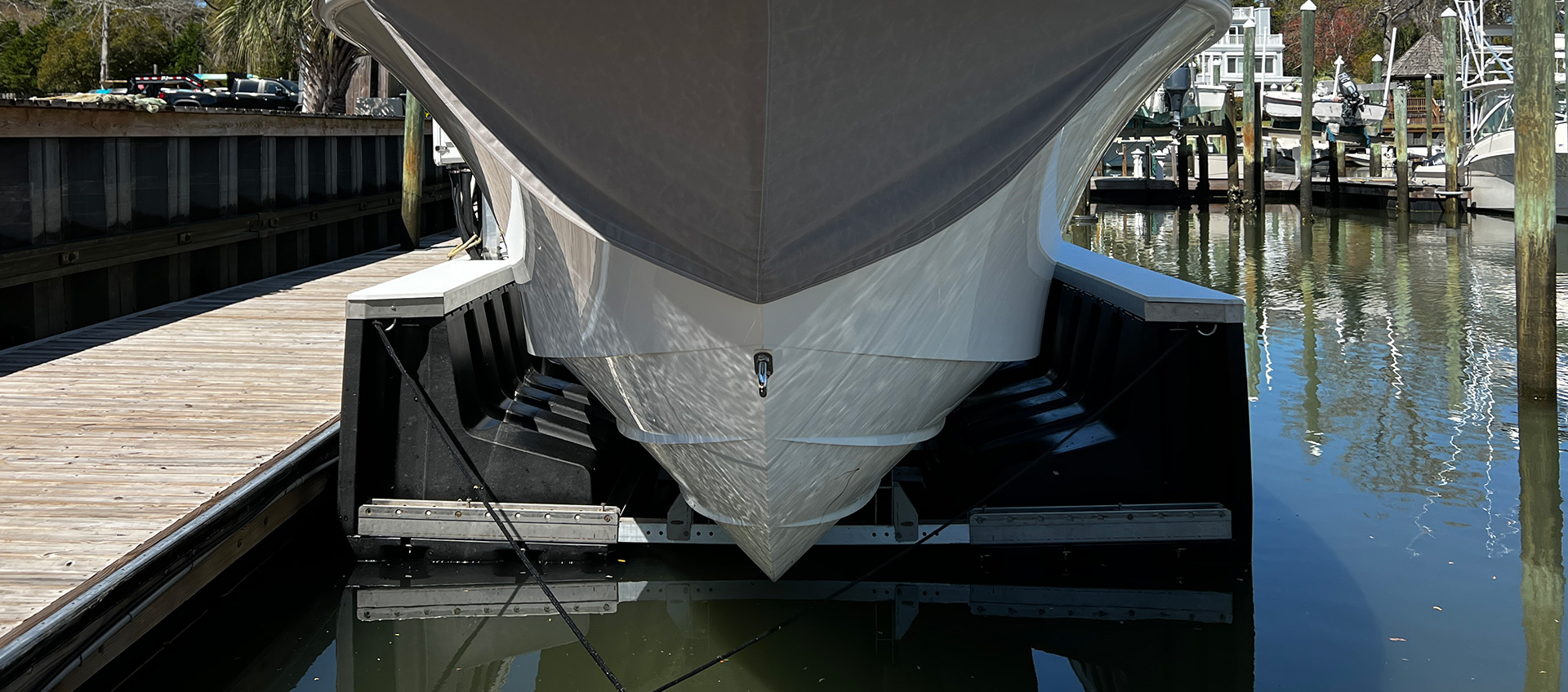 Floating Boat Lift - Float Lifts